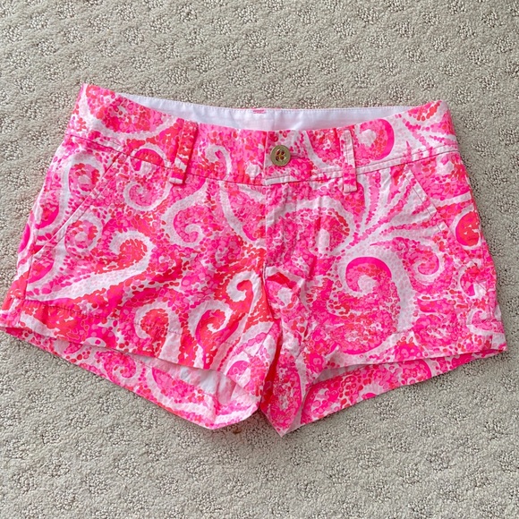Lilly Pulitzer | Shorts | Lilly Pulitzer The Walsh Short Pink 0 | Poshmark